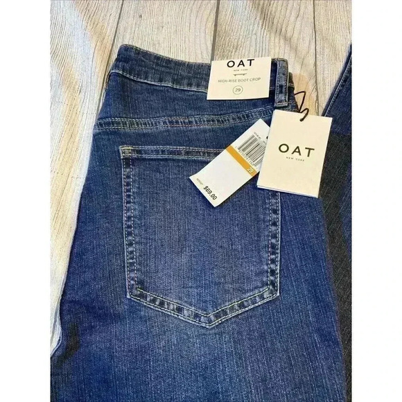 Oat New York | Jeans | Oat New York Womens High Rise Boot Crop Jeans ...